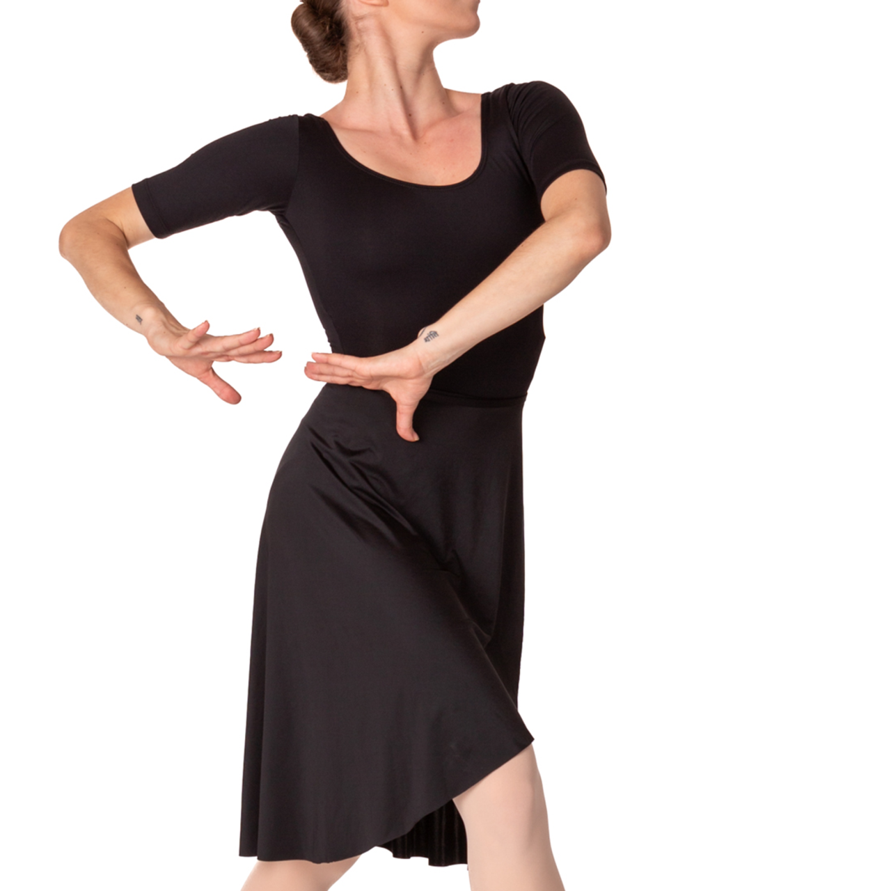 Octavia, átlapolós női szoknya | DanceMaster HU